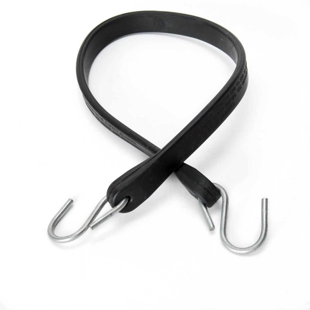 15" Molded Natural Rubber Strap With S Hooks Made in Sri Lanka ...